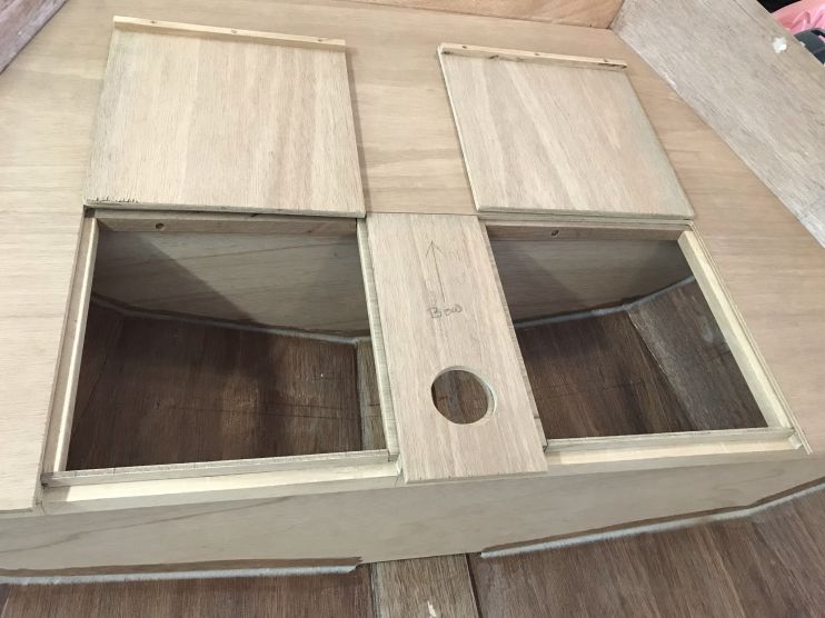 Daggerboard Trunk & Partitions - OffCenterHarbor.com