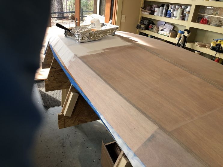 Dynel on hull - OffCenterHarbor.com