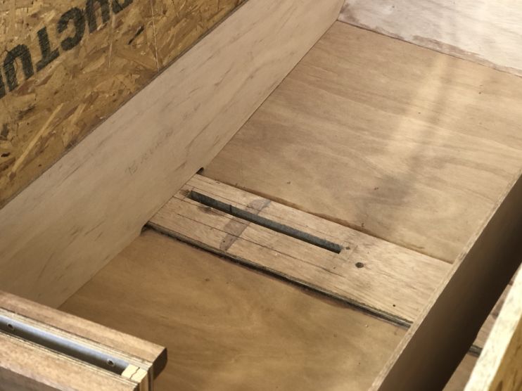 Centerboard slot and trunk - OffCenterHarbor.com