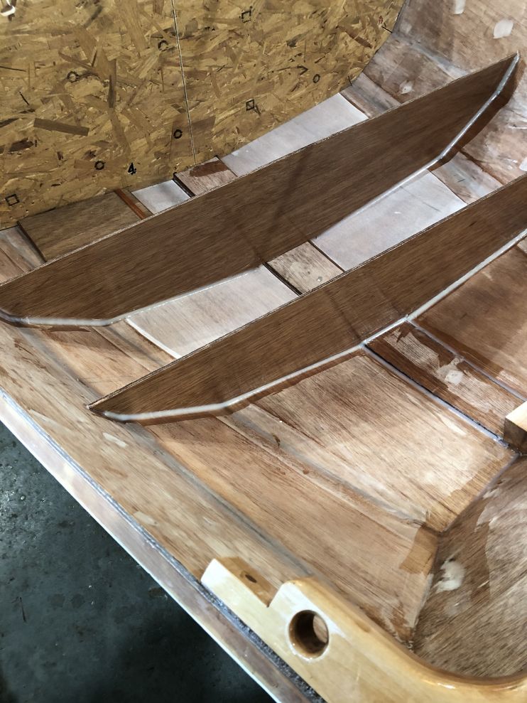 EPOXYING IN THE BULKHEADS - OffCenterHarbor.com