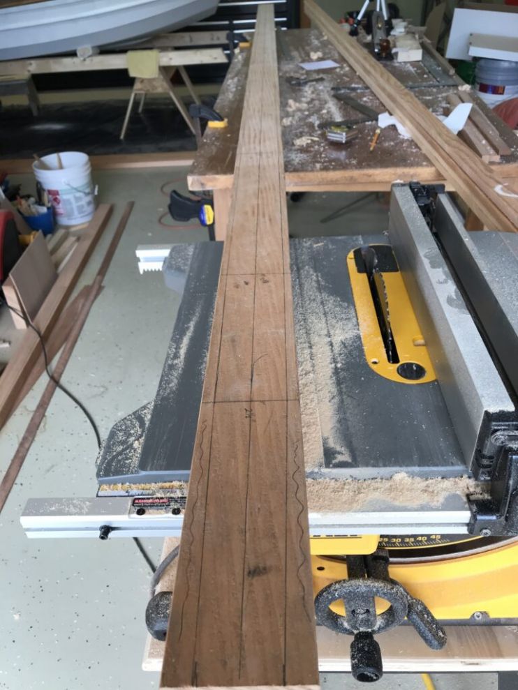 Making the Spars - OffCenterHarbor.com