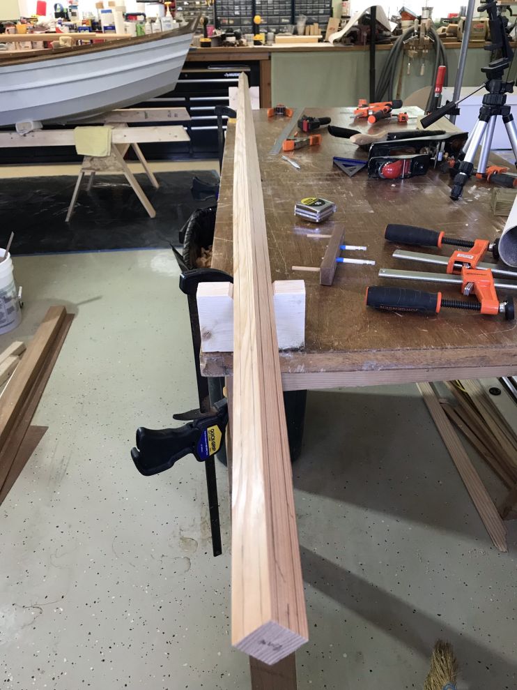 Making the Spars - OffCenterHarbor.com